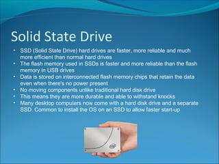 Backing Storage | PPT