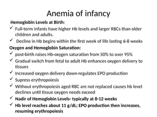 Anemia in paediatrics age group discussion | PPTX