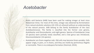 Other bacteria in food industry | PPT