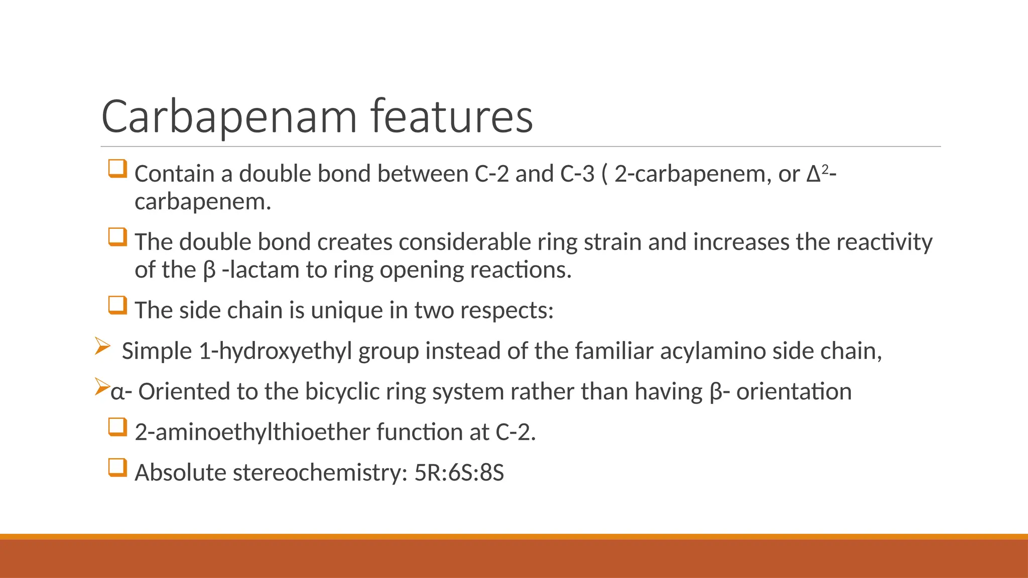 Beta lactam antibiotics- Thienamycin, Monobactam & Beta lactamase ...