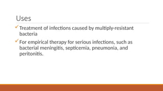 Beta lactam antibiotics- Thienamycin, Monobactam & Beta lactamase ...