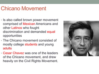 Chicano Movement Leaders