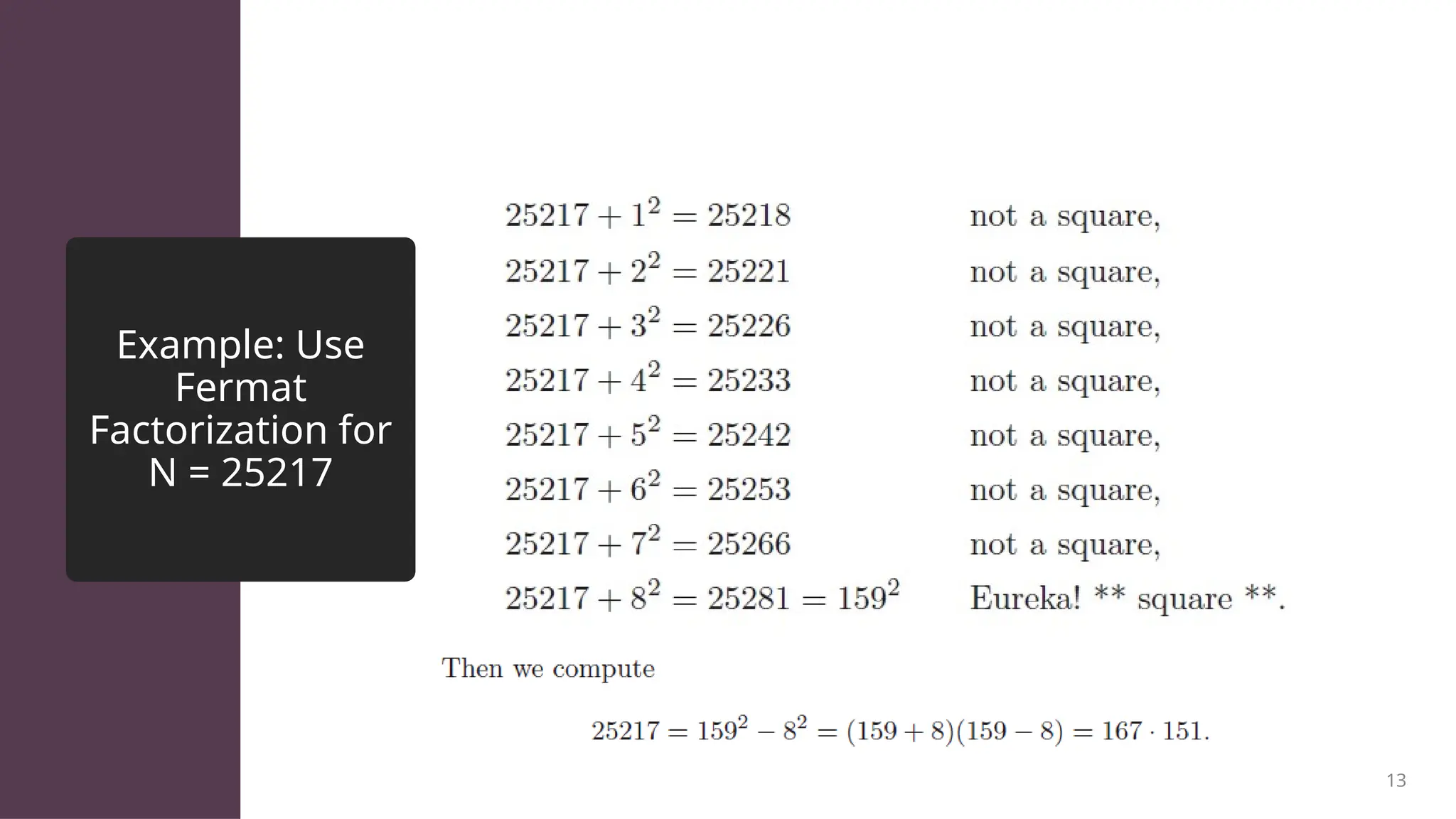 Various other factorizing algorithm.pptx