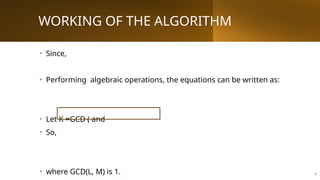 Various other factorizing algorithm.pptx