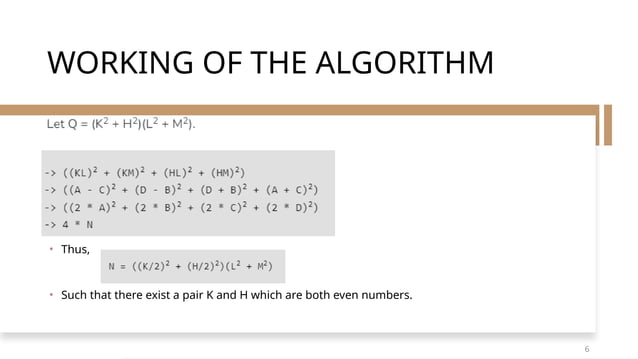 Various other factorizing algorithm.pptx