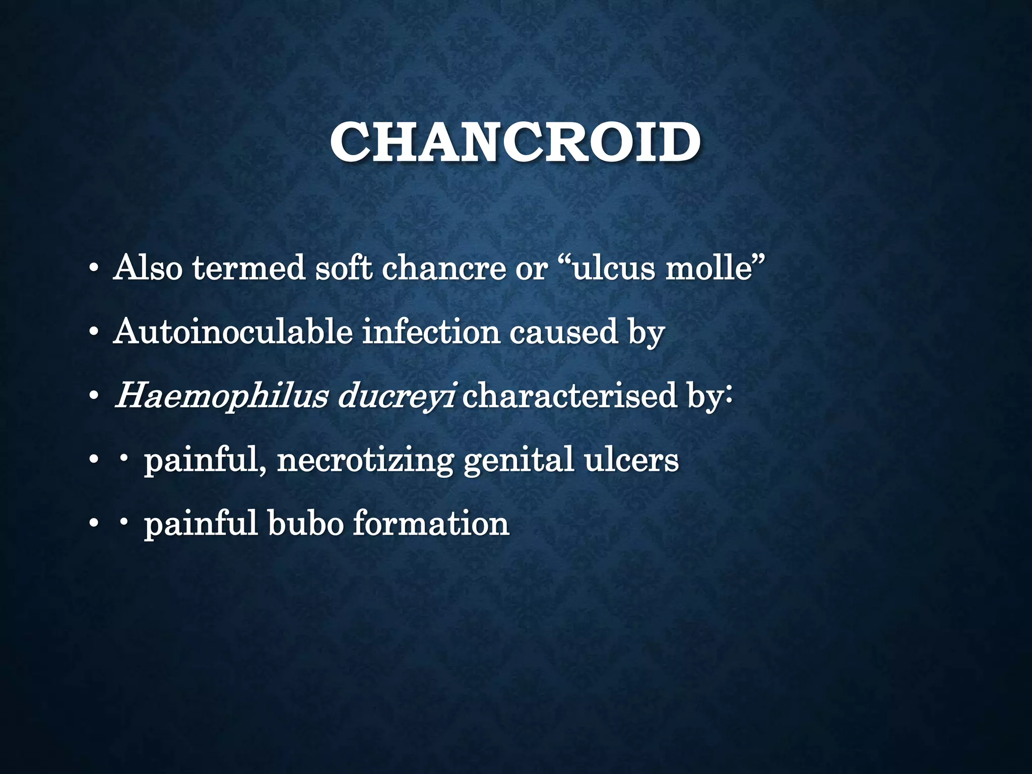 Stds Genital Ulcer Ppt
