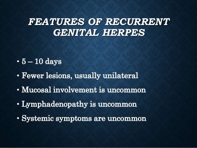 Stds Genital Ulcer