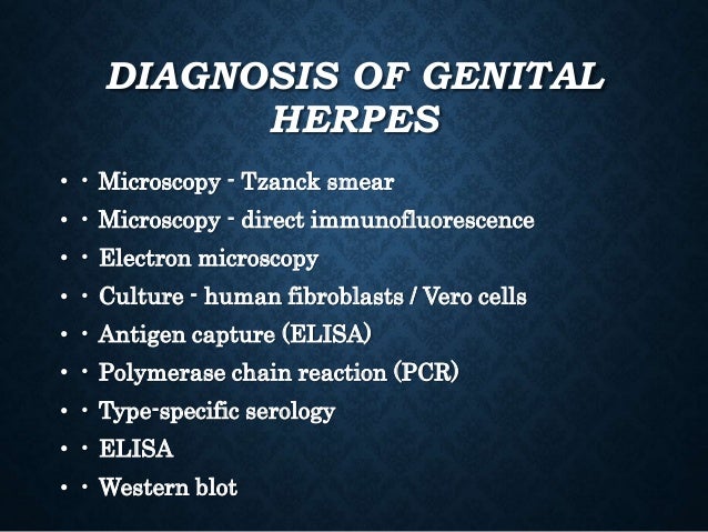 Stds Genital Ulcer