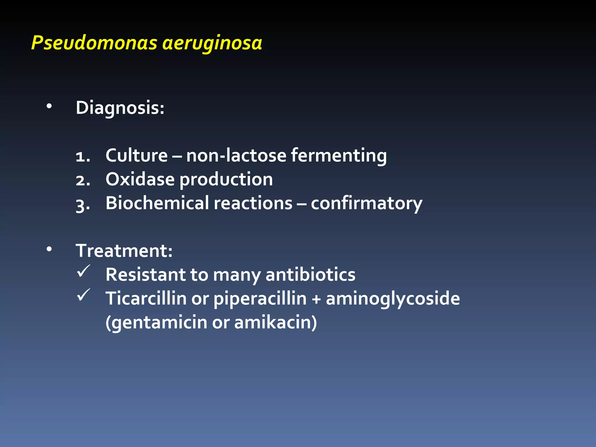 Other Gram Negative Bacilli | PPT