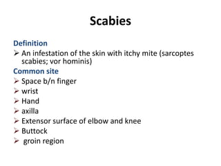 Other infectious disease | PPTX | Skin and Dermatology | Diseases and ...