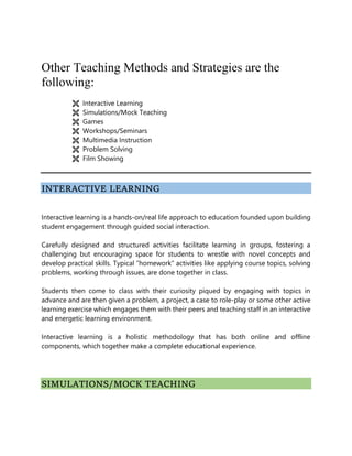 OTHER METHODS AND TECHNIQUES.docx