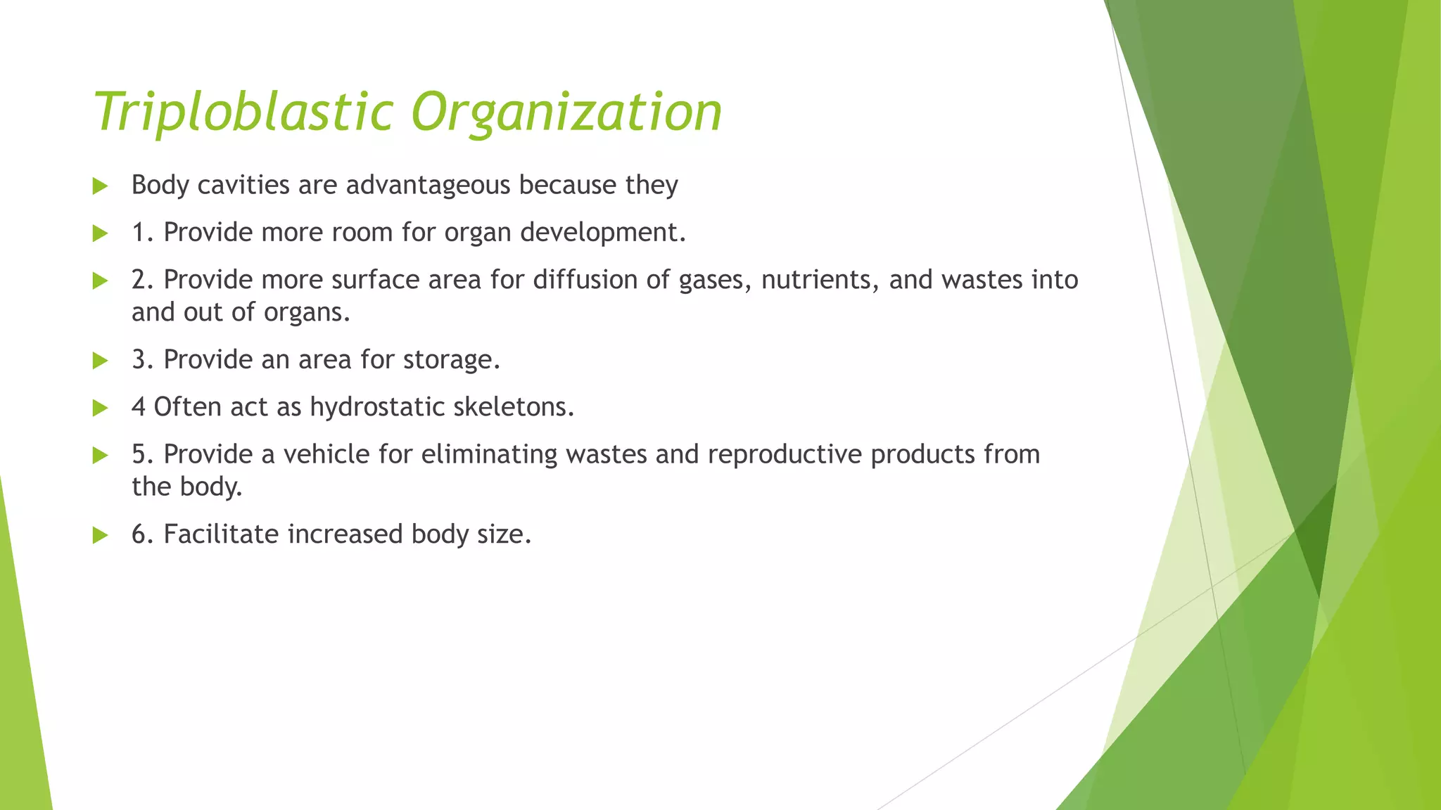 Other patterns of organization | PPTX | Biological Sciences | Science