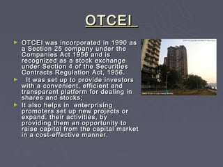 Other prominent stock exchanges in india | PPT