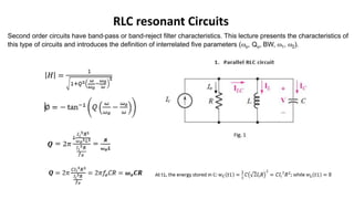Other RLC resonant circuits and Bode Plots 2024.pptx