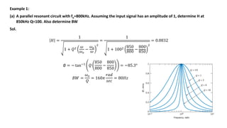 Other RLC resonant circuits and Bode Plots 2024.pptx