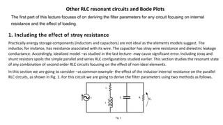 Other RLC resonant circuits and Bode Plots 2024.pptx