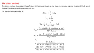Other RLC resonant circuits and Bode Plots 2024.pptx