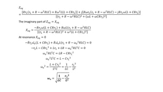 Other RLC resonant circuits and Bode Plots 2024.pptx