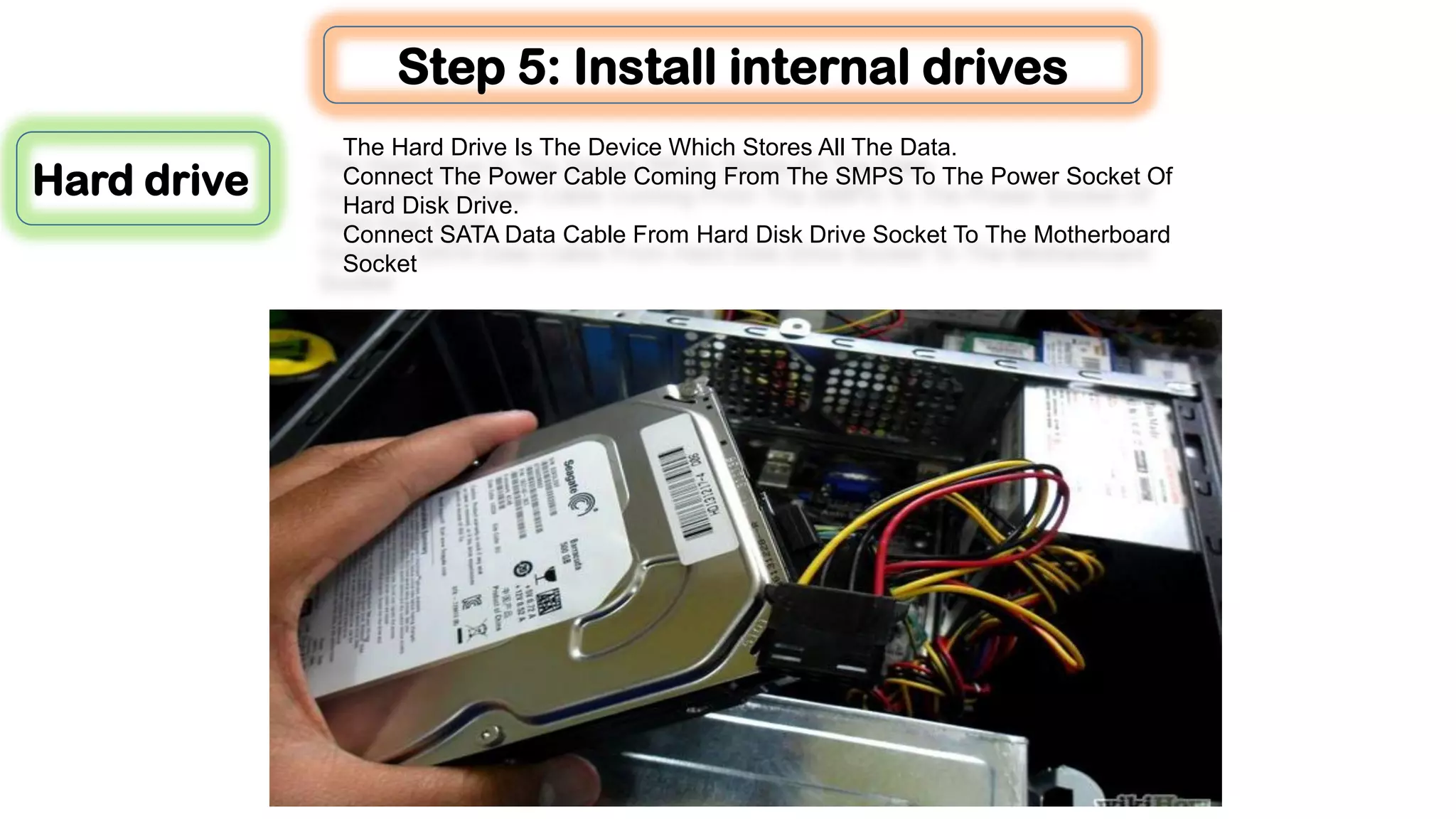 Assembling And Disassembling Pc Pdf Ppt
