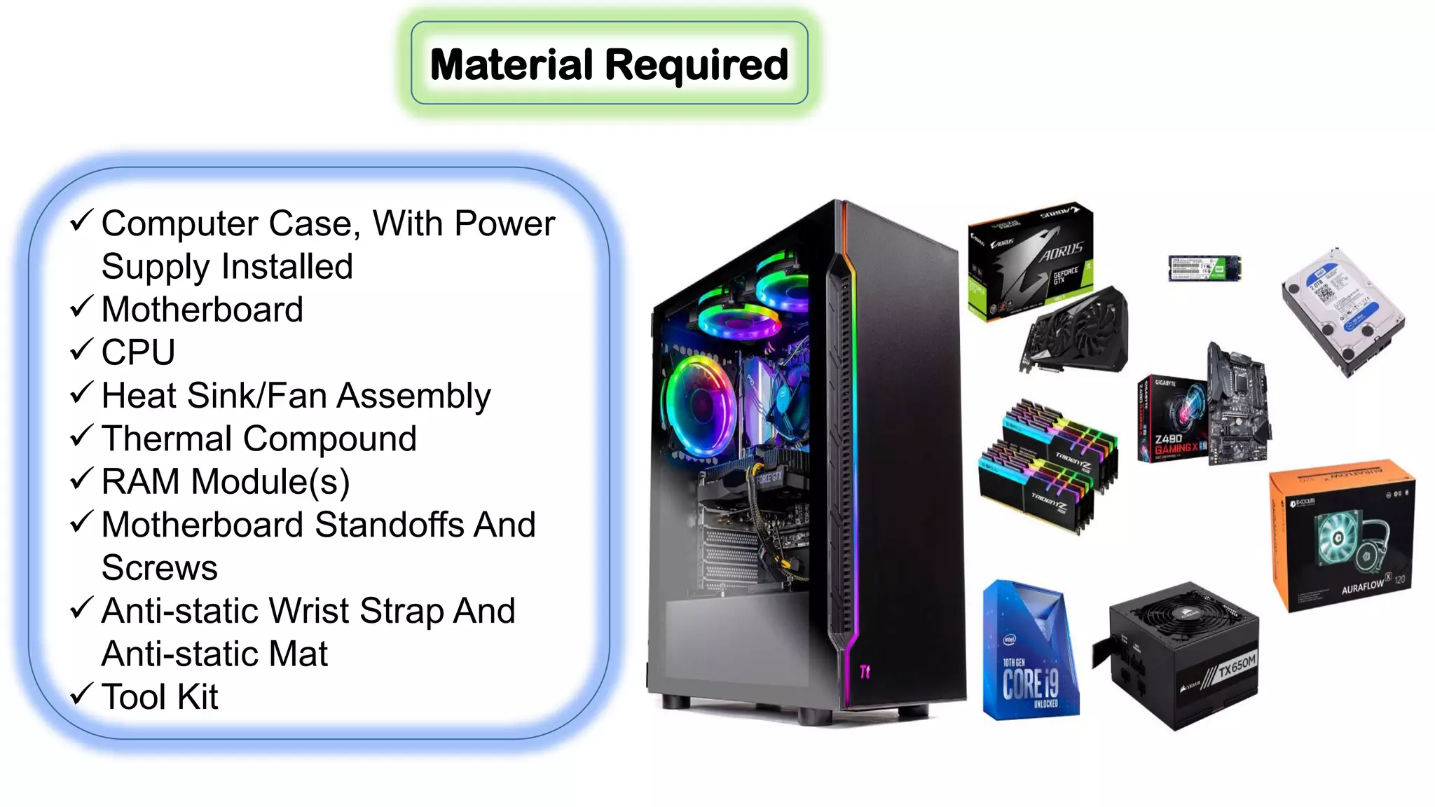 Assembling And Disassembling Pc Pdf Ppt