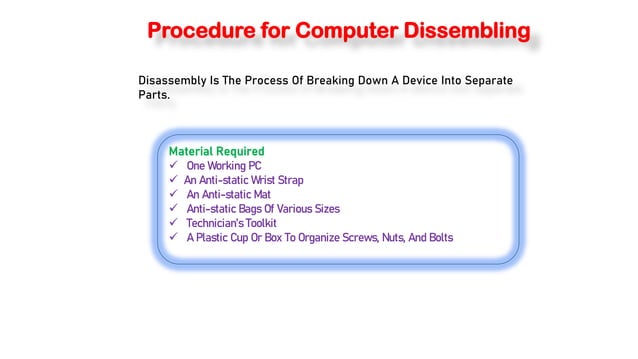 Assembling and disassembling pc. pdf | PDF | Technology & Computing