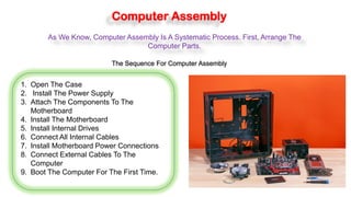 Assembling and disassembling pc. pdf | PDF