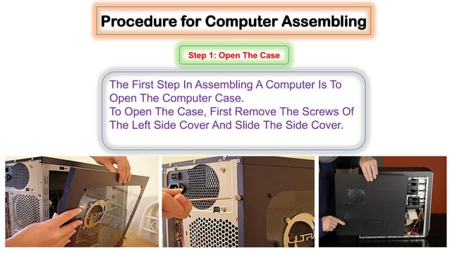 Assembling And Disassembling Pc Pdf Ppt