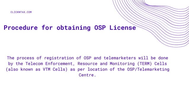 Other service provider (osp) license | PDF | Business | Business and ...