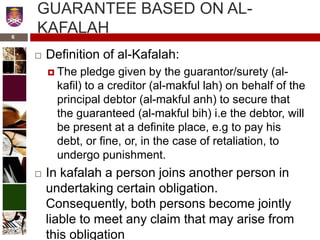 Fundamental of Islamic Banking - Other Services | PPTX