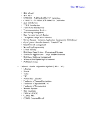 Others it courses | PDF