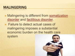 Other somatoform disorders | PPTX | Mental Health | Diseases and Conditions