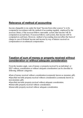 Income From Other Sources | PDF