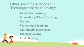 OTHER TEACHING METHODS AND TECHNIQUES.pptx