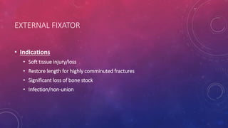 Other techniques in hand fracture treatment | PPTX