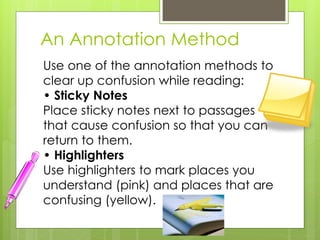 Other techniques to help increase reading comprehension | PPT