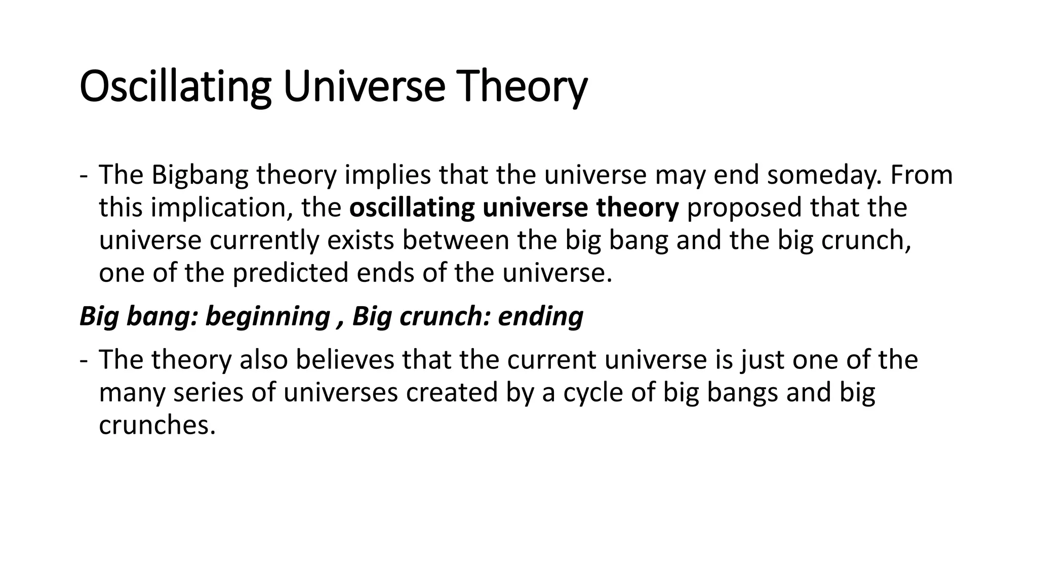 Other Theories on the Origin of the Universe.pptx