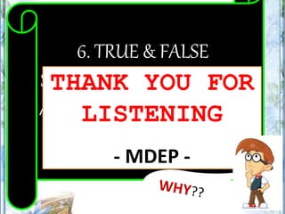 Alternative-Response Test | PPTX