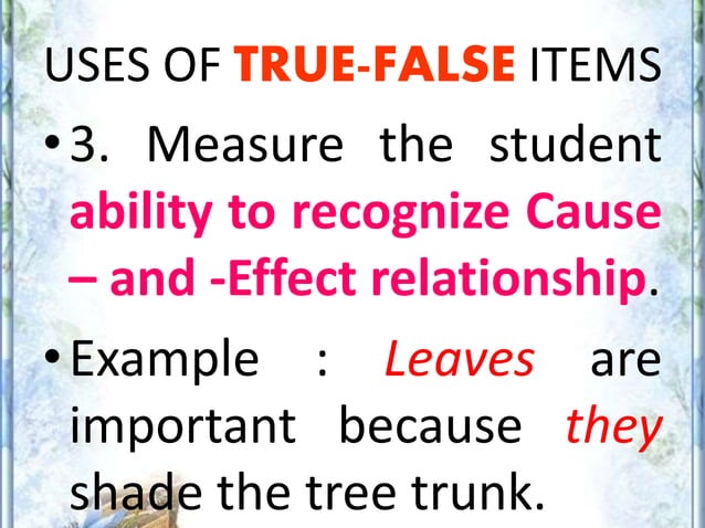 Alternative-Response Test | PPTX