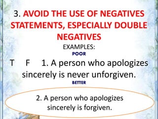 Alternative-Response Test | PPTX