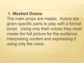 Other types of drama | PPT