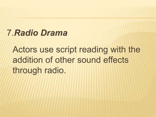 Other types of drama | PPT