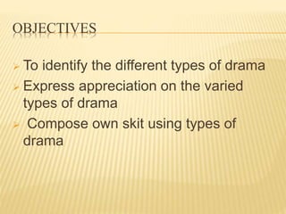 Other types of drama | PPTX