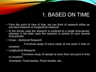 Other types of research | PPT