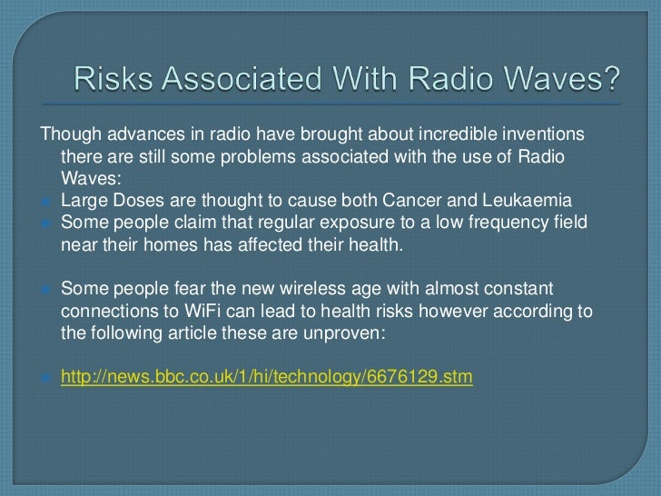 Other uses of radio waves By Alex Richardson
