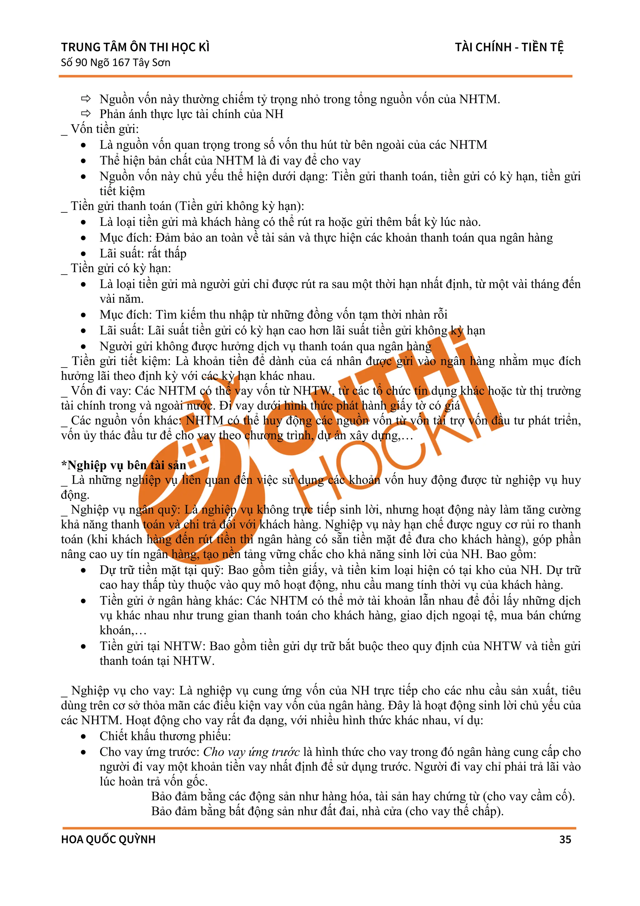 OTHK.vn - Tài Chính Tiền tệ - Hoa Quốc Quỳnh - Tài liệu Tặng SV HVNH.pdf