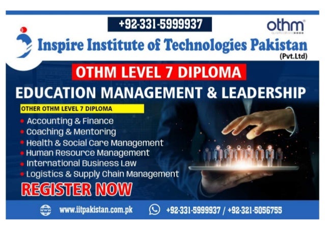othm level 7 diploma | PDF