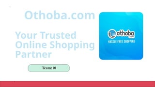 A presentation slide on Othoba.com in Bangladesh | PPT