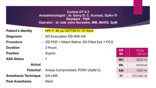 slide parade OT IBS 8 Agustus 2023.pptx | Ear, Nose and Throat ...