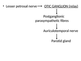 Otic Ganglion & Lacrimal apparatus.pptx. | PPTX