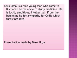 Otilia's secret | PPS